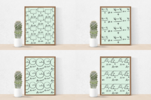 Maths Seamless Pattern – MasterBundles