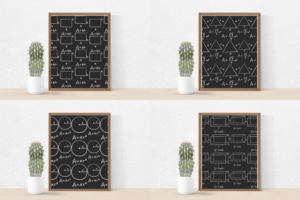 12 Maths Seamless Digital Paper – MasterBundles