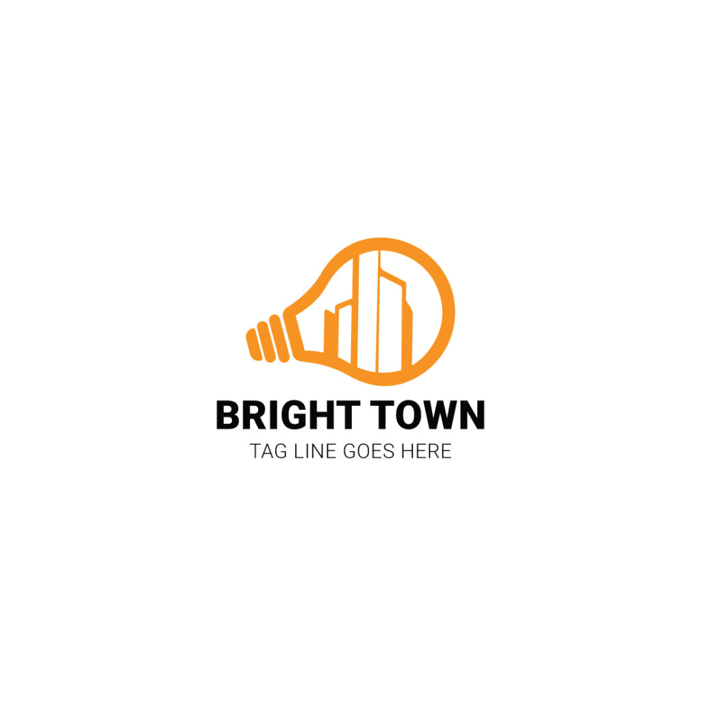 Bright Town Logo Template - MasterBundles