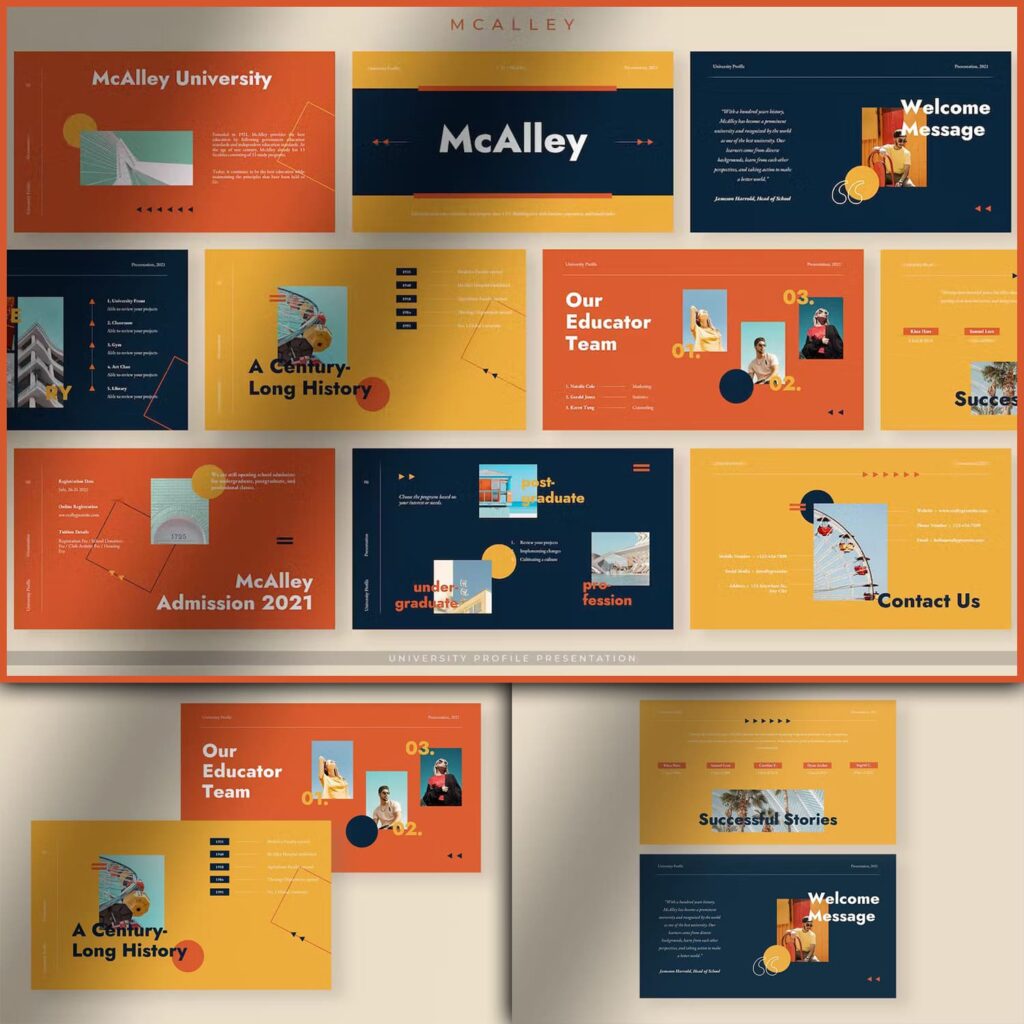 Colorful Infographic Statistics Presentation PPT – MasterBundles