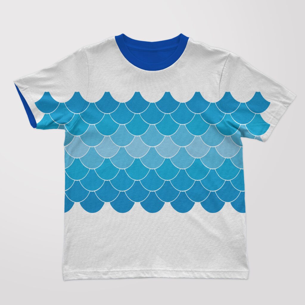 Mermaid Scales SVG T-shirt Design – MasterBundles