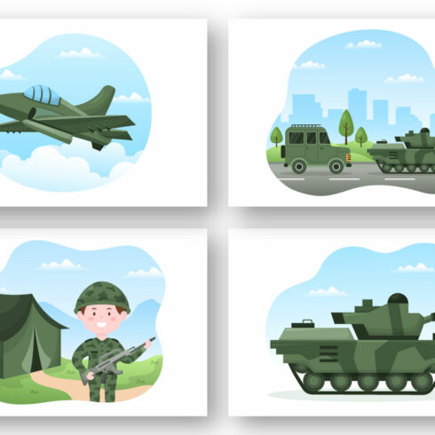 10 Military Army Force Illustration | MasterBundles