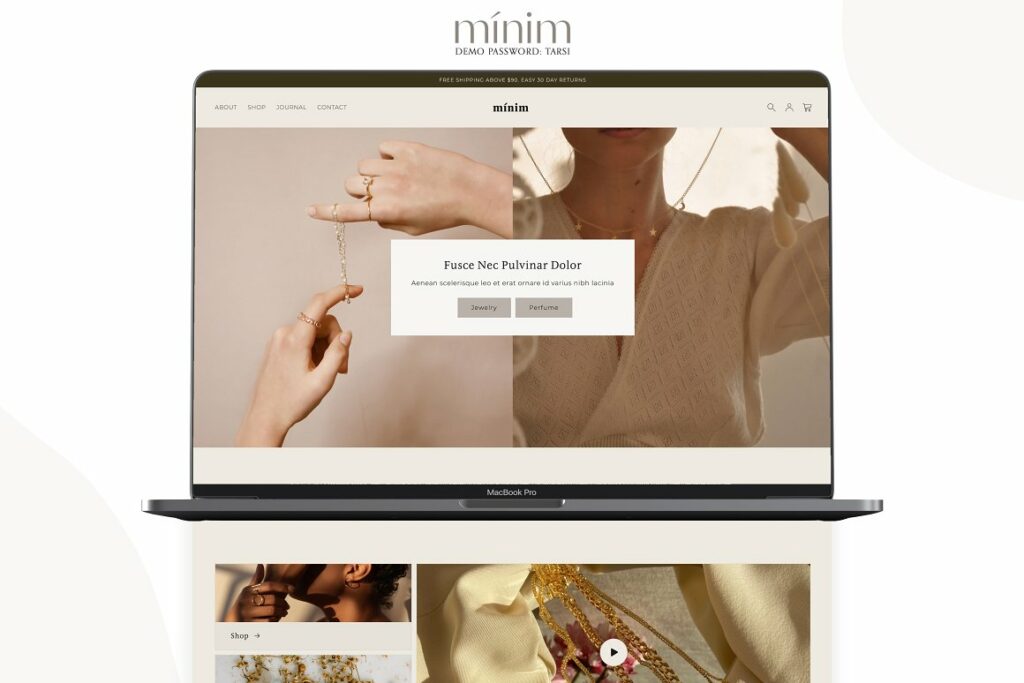 Mínim - Minimal Boho Shopify Theme – MasterBundles