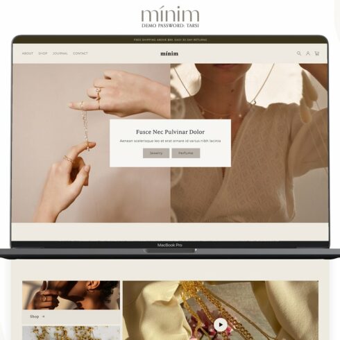 Mínim - Minimal Boho Shopify Theme | Master Bundles