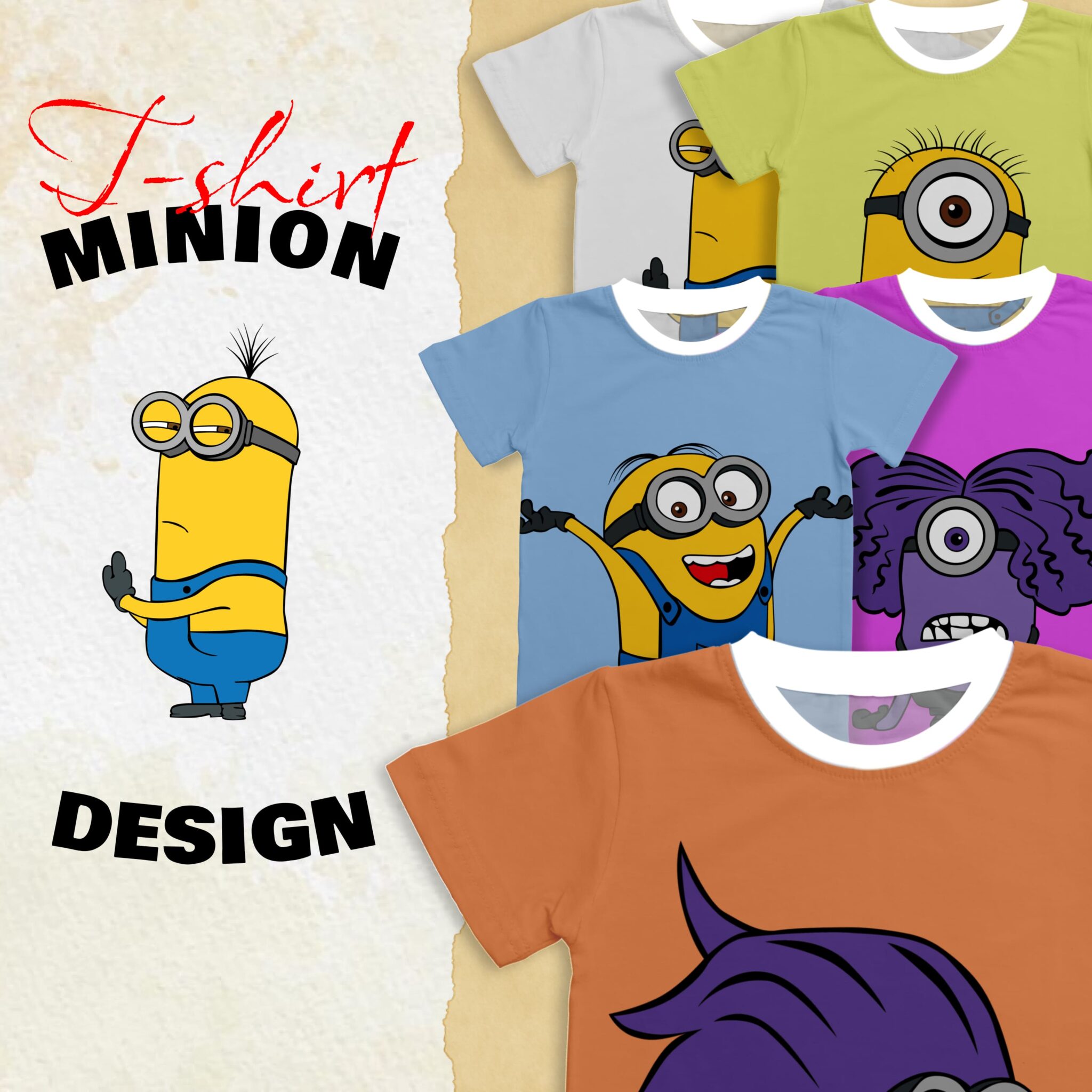 Minion T-shirt Designs – MasterBundles