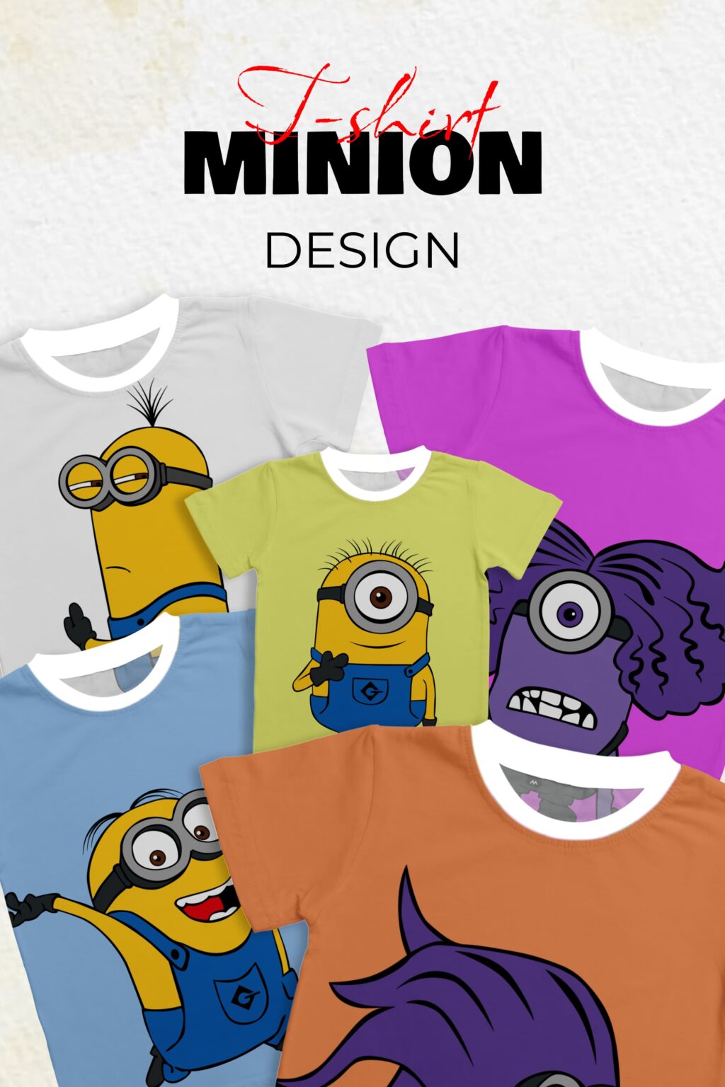 Minion T-shirt Designs – MasterBundles
