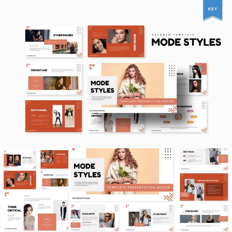 Mode Styles | Keynote Template – MasterBundles
