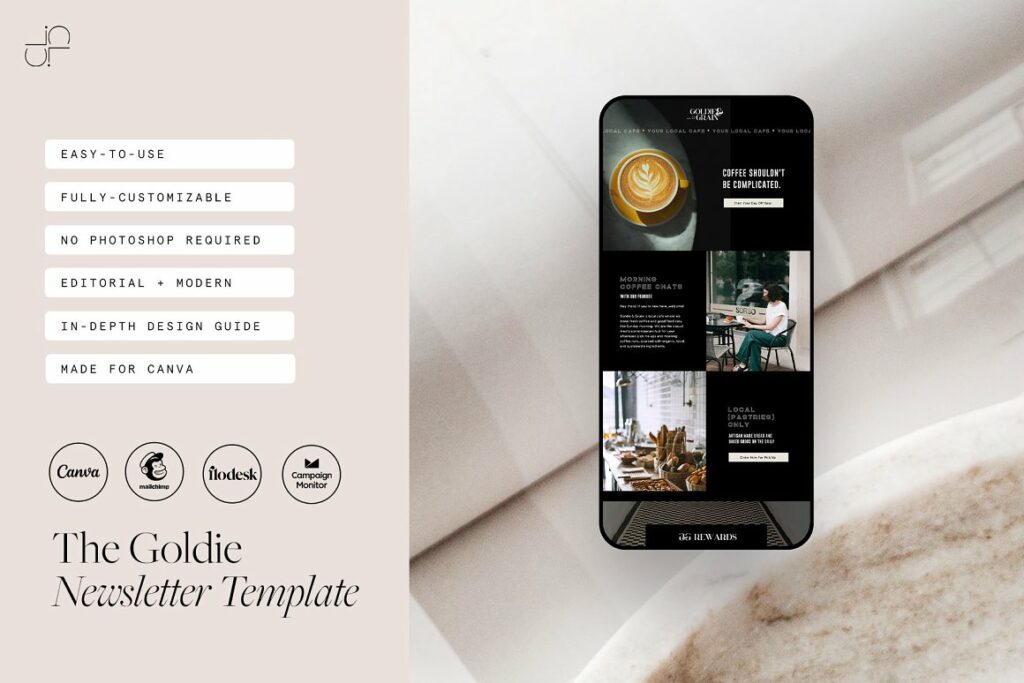 Modern Mailchimp Email Template – MasterBundles