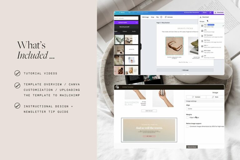 Modern Mailchimp Email Template – MasterBundles