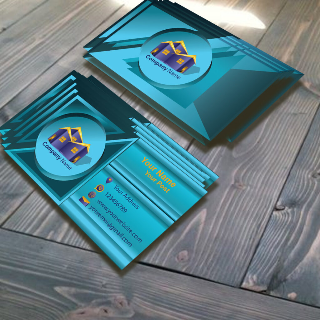 Real Estate Logo And Visiting card $30 - MasterBundles