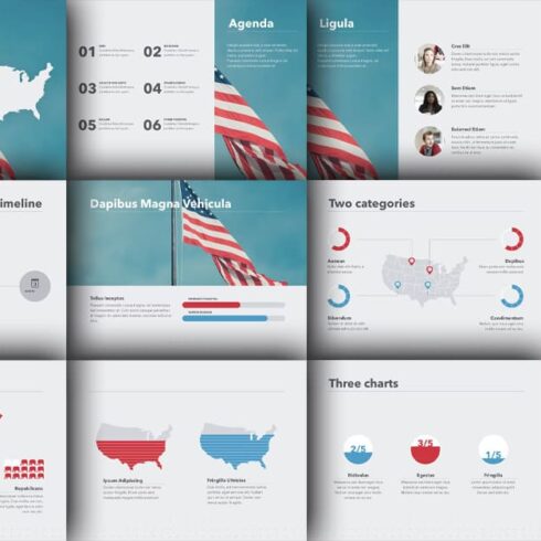 National Election Powerpoint Template | MasterBundles