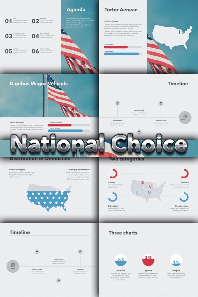 National Election Powerpoint Template – MasterBundles