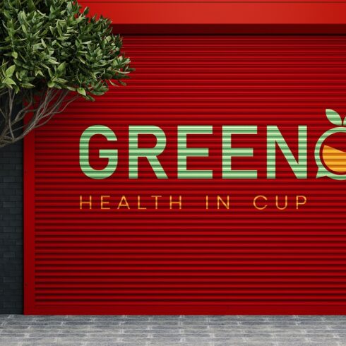 Negative Space Food Logo Design | MasterBundles