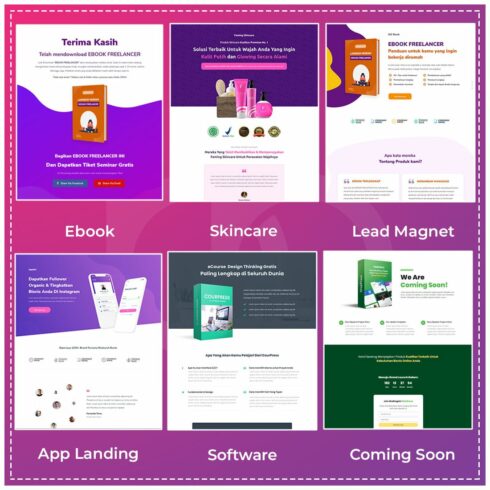 700 Landing Pages Bundle - MasterBundles