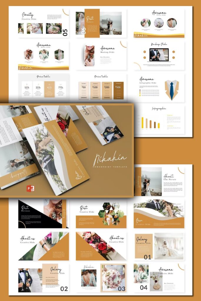 Nikahin - Powerpoint Template – MasterBundles