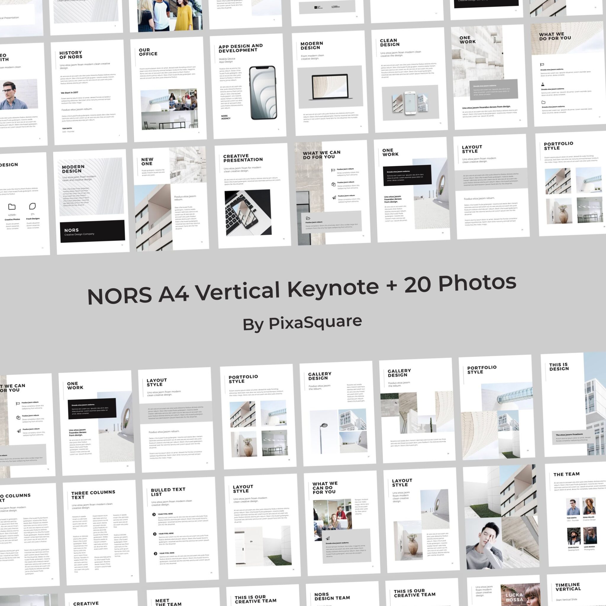 19+ Vertical Keynote Templates for 2025 - MasterBundles