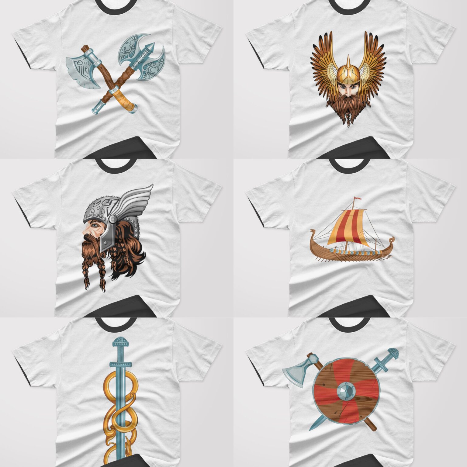 Norse Viking SVG T-shirt Designs Bundle – MasterBundles