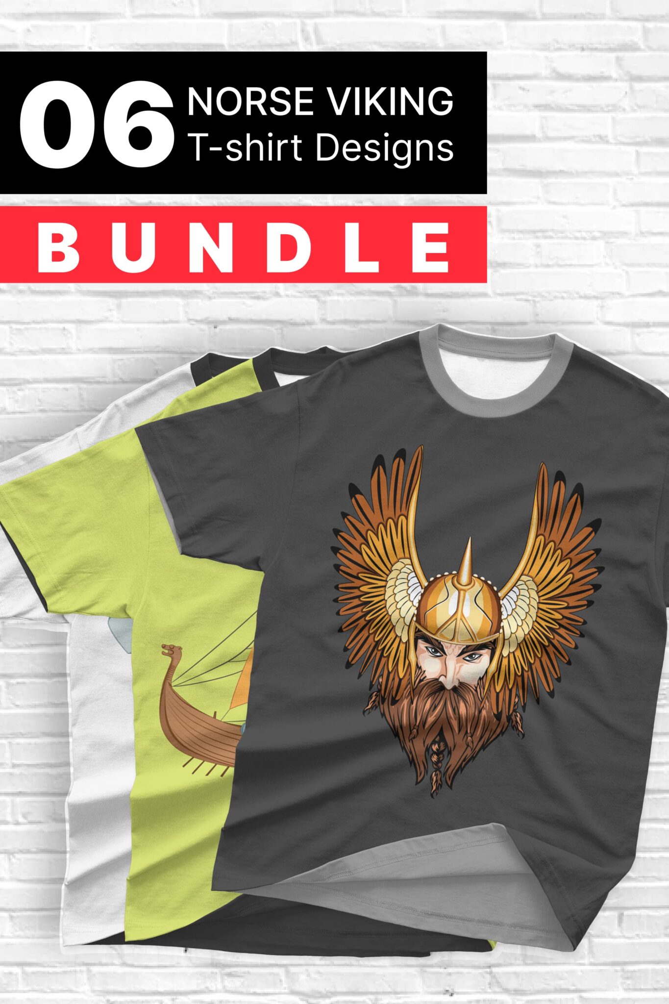Norse Viking SVG T-shirt Designs Bundle – MasterBundles