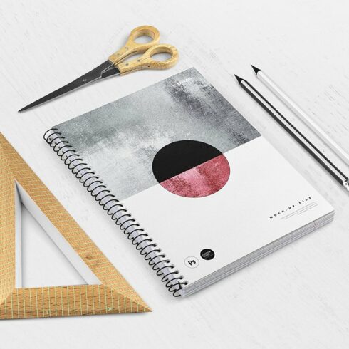 Notebook 2 Mockup Set | MasterBundles