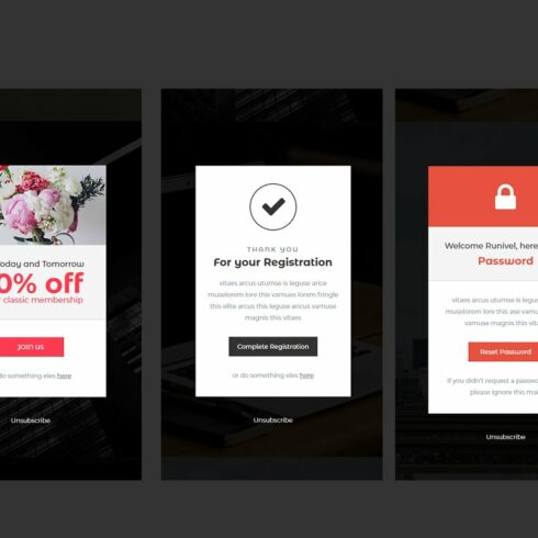 Notifyer - 10 Notification Template | Master Bundles