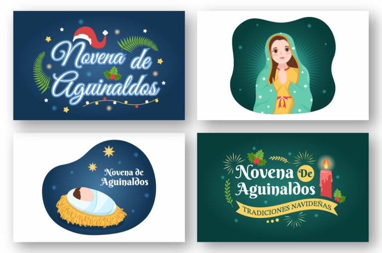 10 Novena De Aguinaldos Holiday Illustration - MasterBundles
