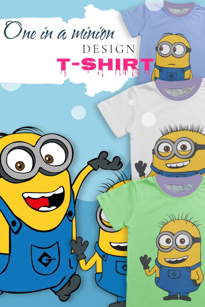 One In A Minion T-shirt Designs – MasterBundles