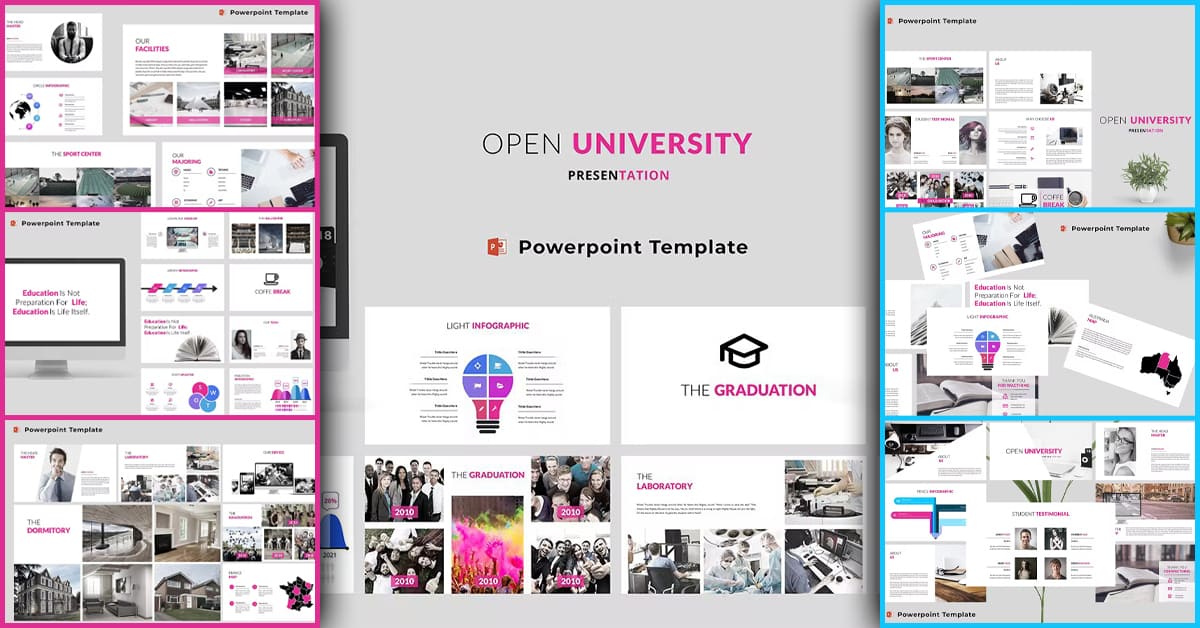Open University Powerpoint Template – MasterBundles