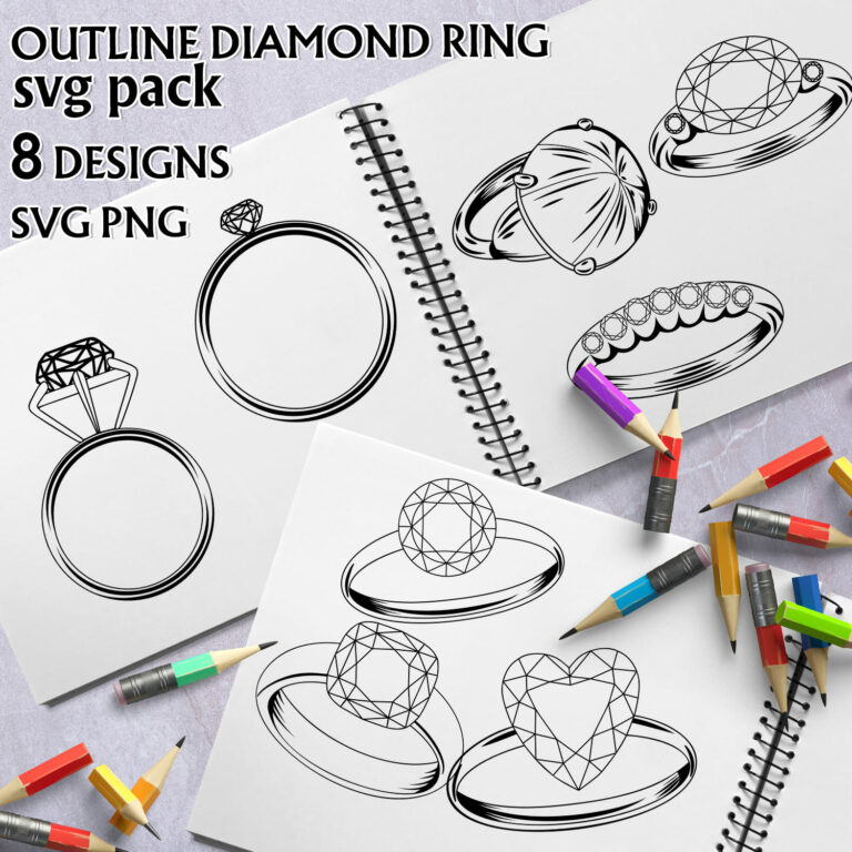 Engagement Ring SVG | MasterBundles