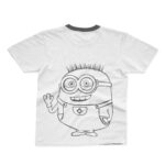 Outline Minion T-shirt Designs – MasterBundles