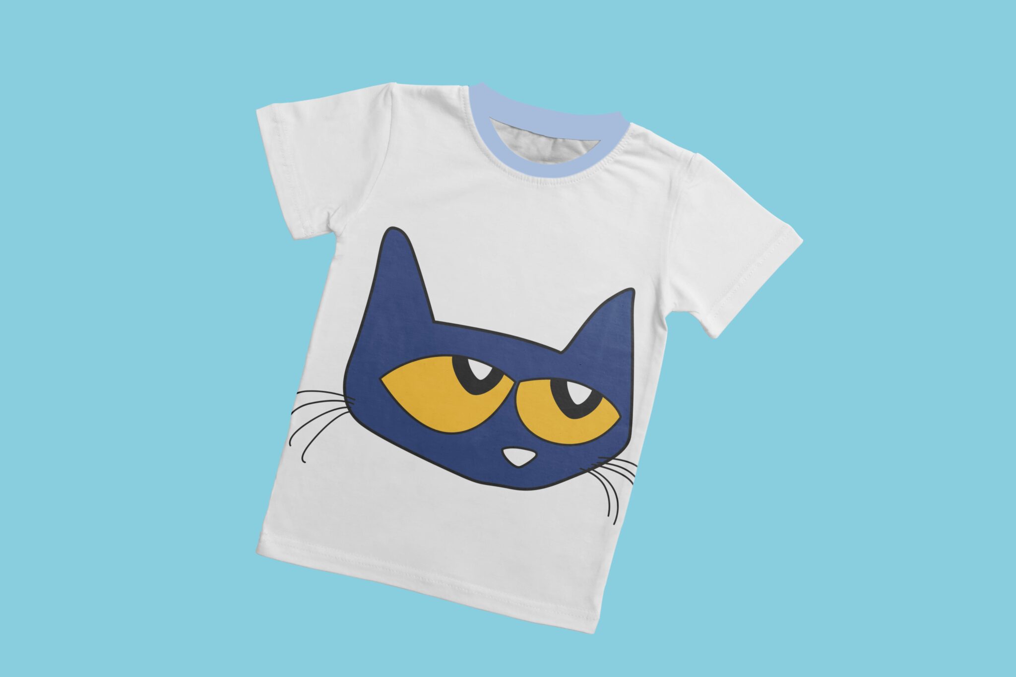 Pete The Cat Face T-shirt Designs Bundle – MasterBundles
