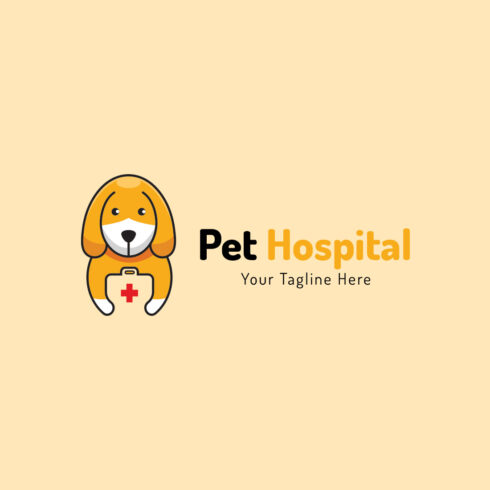 Pet Hospital Logo Design Template - MasterBundles