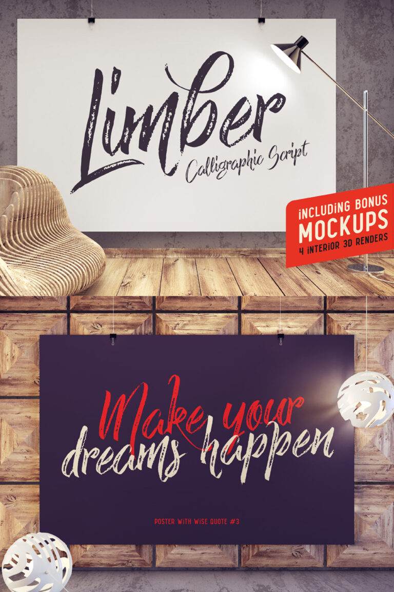 Limber Script & Mockups - MasterBundles
