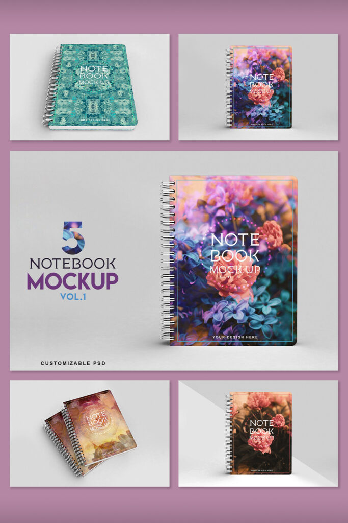 Notebook Mockup Vol 1 – MasterBundles