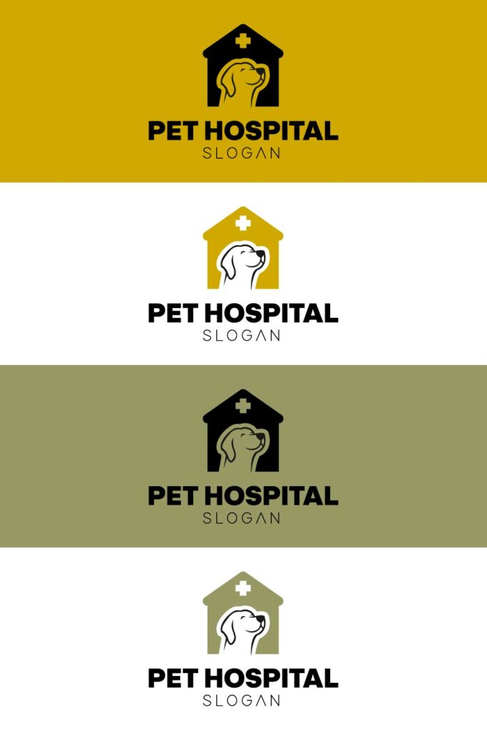 Pet Hospital Logo Vector - MasterBundles