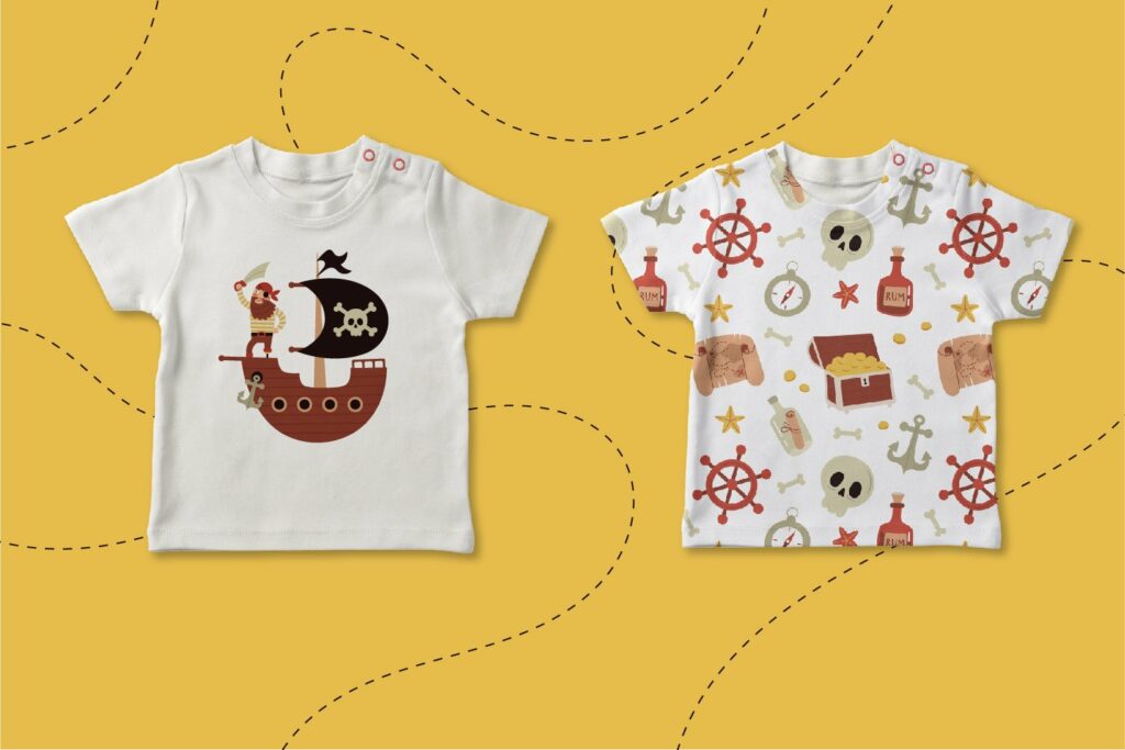 Cute Vector Pirate Collection – MasterBundles