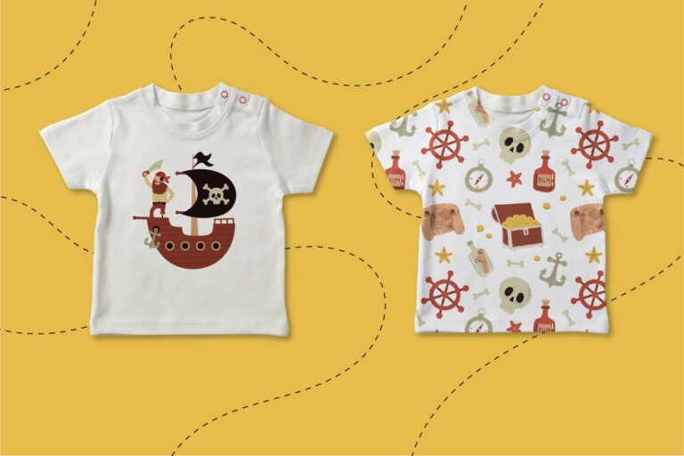Cute Vector Pirate Collection | Master Bundles