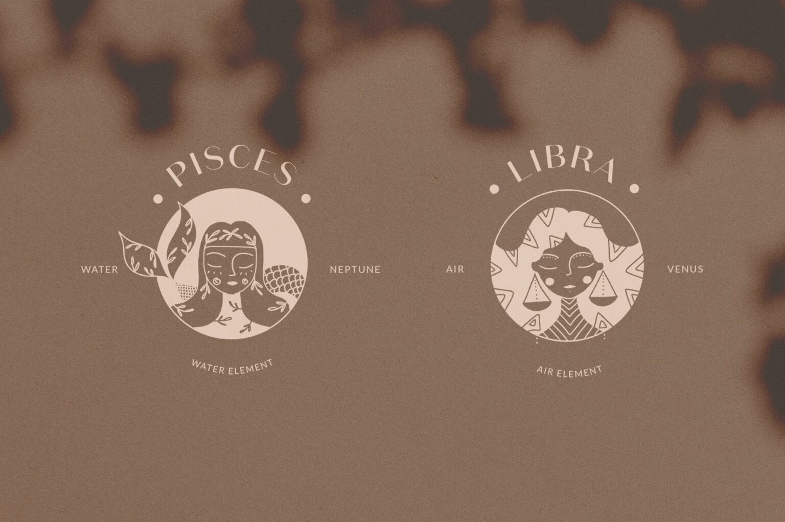 Horoscope & Zodiac Hand Drawn Logos – MasterBundles