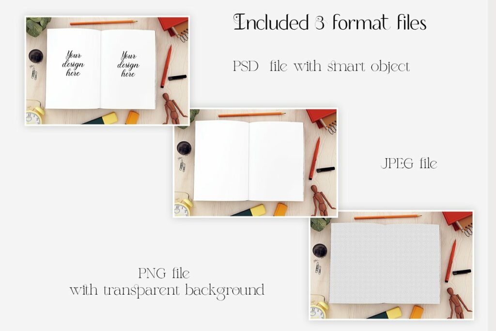 Planner Mockup. Notebook Mockup – MasterBundles