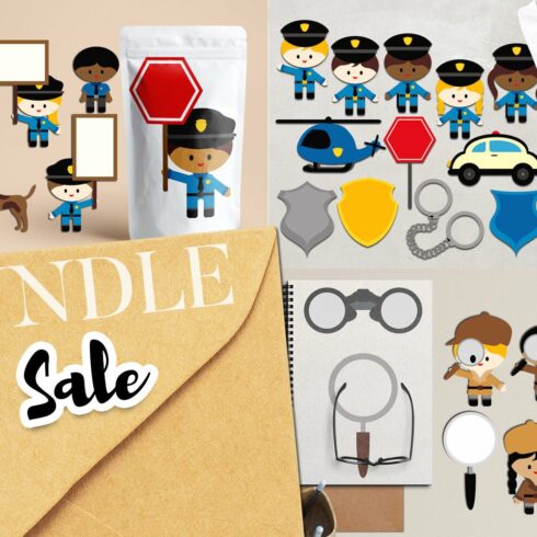 Police Officer And Detective Graphic Bundle – MasterBundles