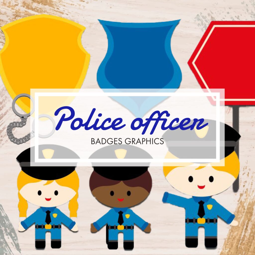 Policewoman Clip Art, Police Officers Clipart, Police PNG – MasterBundles