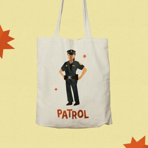 Police Officer Vector Clipart and Seamless Pattern – MasterBundles