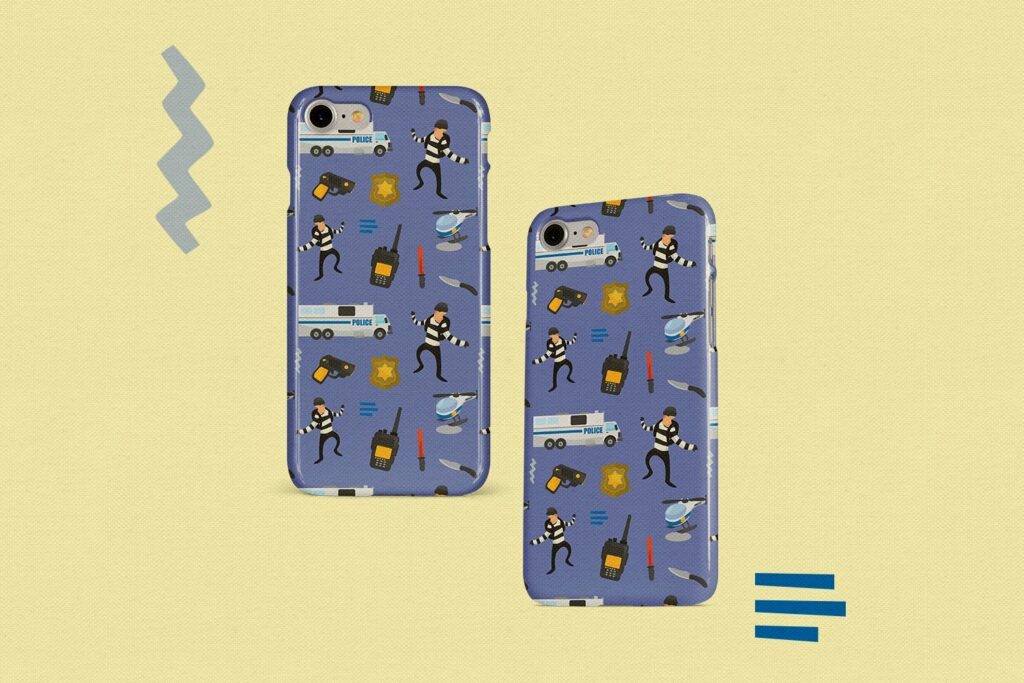 Police Officer Vector Clipart and Seamless Pattern – MasterBundles