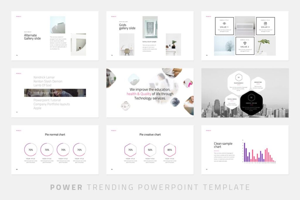 Power - Powerpoint Template – MasterBundles