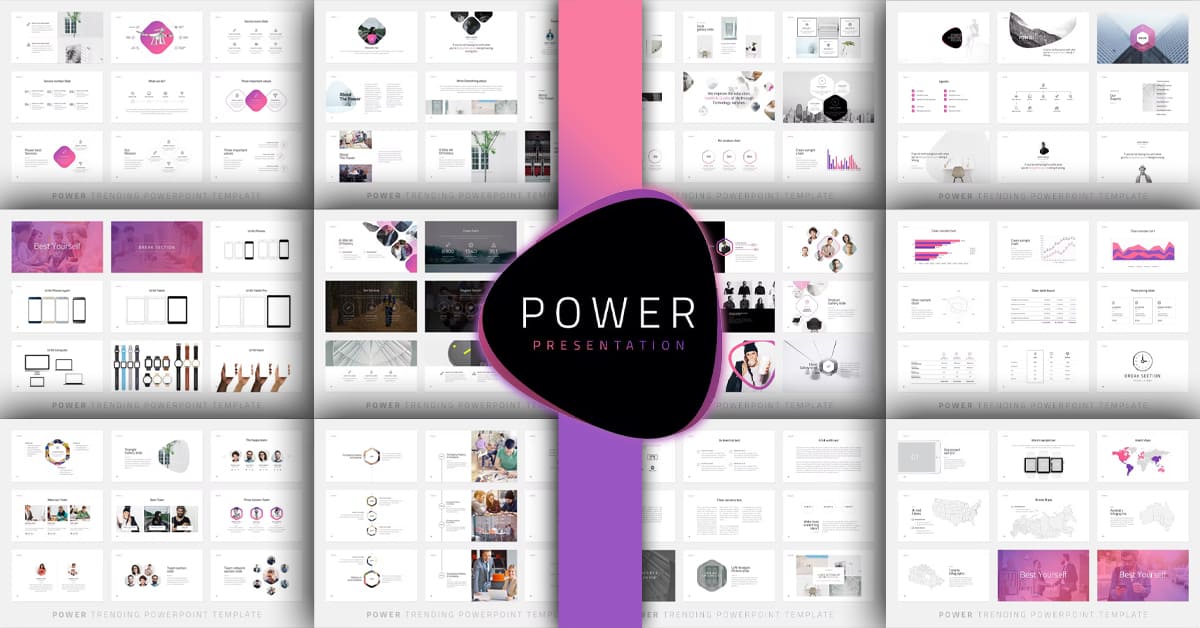 Power - Powerpoint Template – MasterBundles