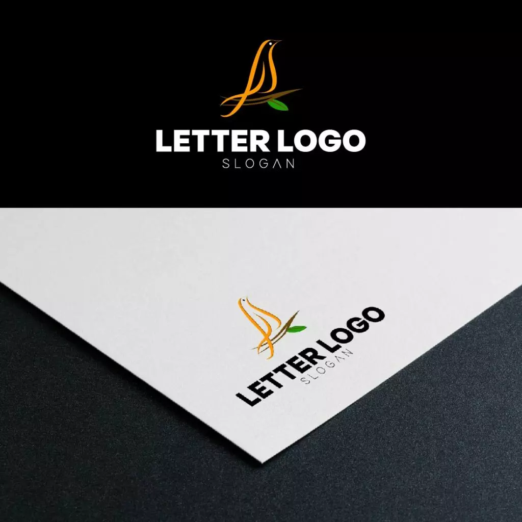 Bird Letter Logo - MasterBundles