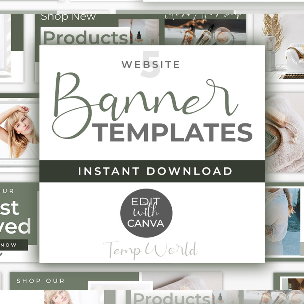 Pack Off 5 Web Banners Templates - MasterBundles