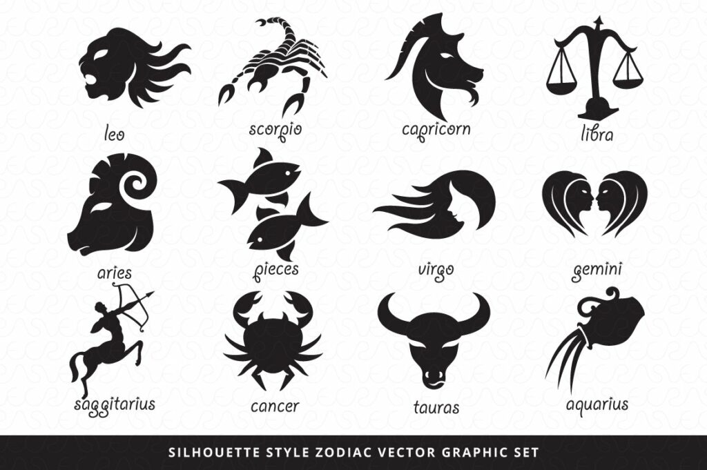 6 Zodiac Sets Illustrations – MasterBundles