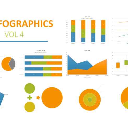 10 Infographic elements pack | MasterBundles