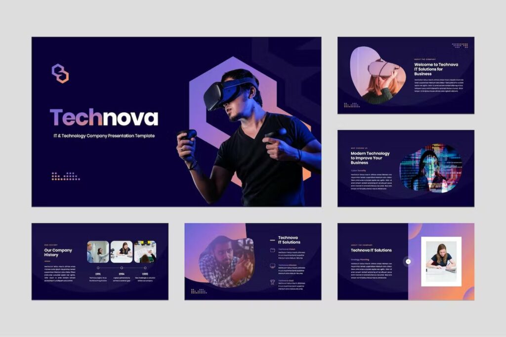 ES PowerPoint Presentation Template – MasterBundles