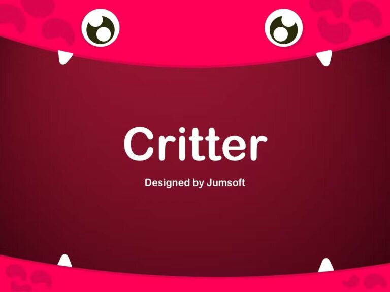 Critters PowerPoint Template – MasterBundles